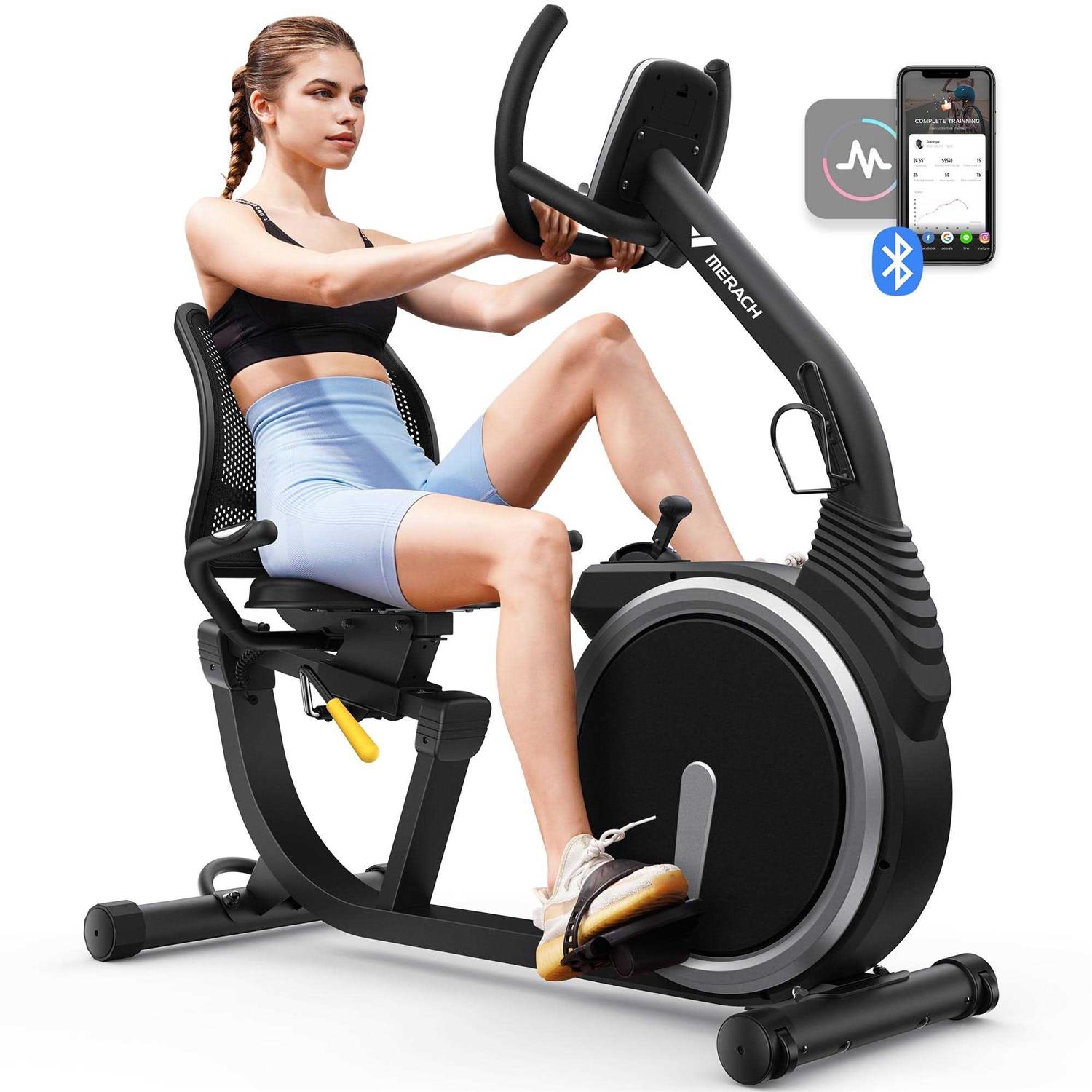 Merach S19 Recumbent Bike-Experience Unmatched Comfort and Performance - Sports Supplies Online ...