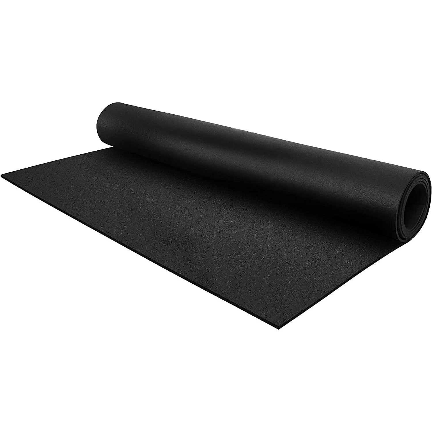 IncStores 1/4' Thick Tough Rubber Flooring Roll Flexible Recycled ... IncStores 1/4' Thick Tough Rubber Flooring Roll Flexible Recycled ...