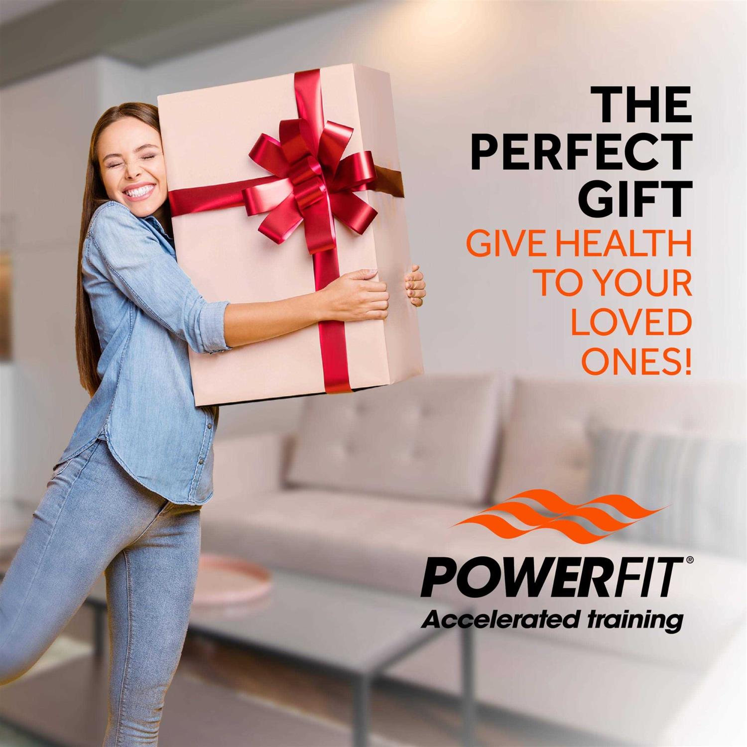 Powerfit Elite Vibration Plate Exercise Machine with Loop Resistance ...